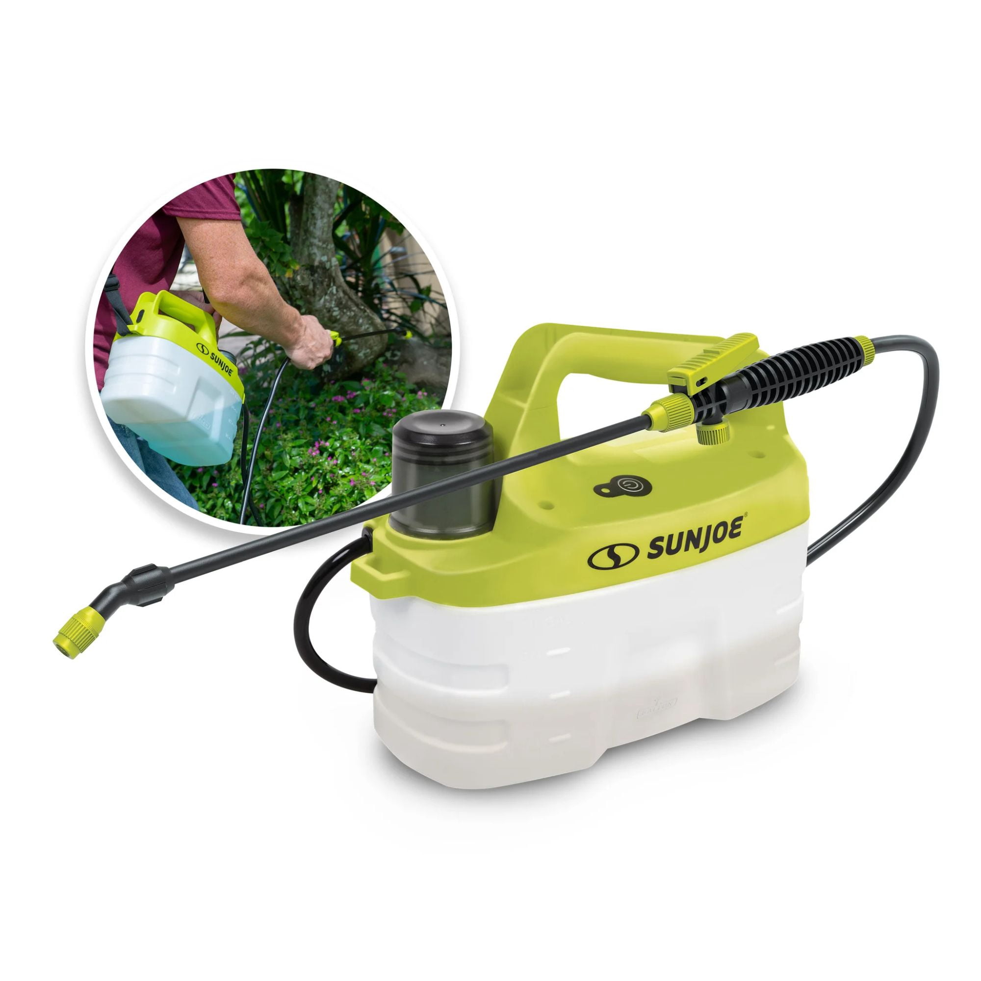 Free Shipping! Sun Joe Cordless Chemical Sprayer 1 Gal with 20-inch ...