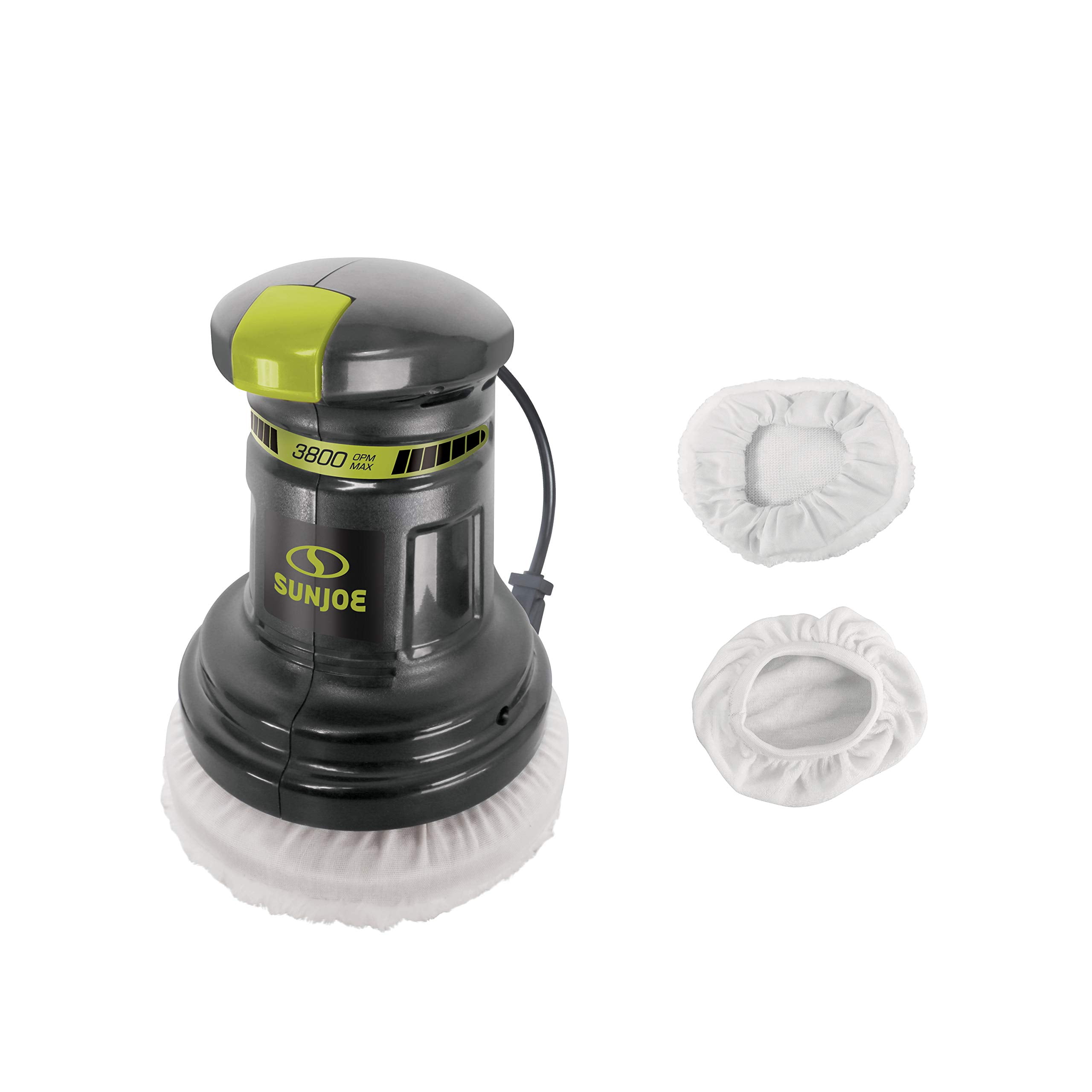 Sun Joe AJP100E Random Compact Orbital Electric Buffer Polisher Waxer ...