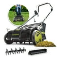 Open Box Sun Joe 13 Amp Electric Dethatcher and Scarifier with ...