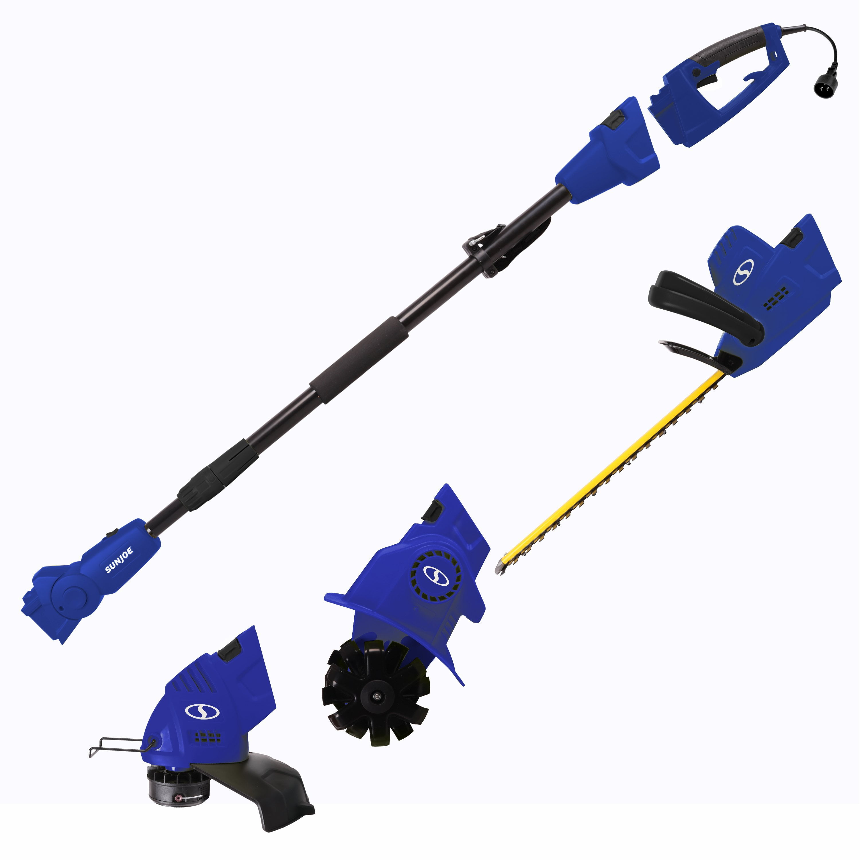 Sun Joe GTS4000E-SJB Electric Lawn Care System | Pole Hedge Trimmer ...