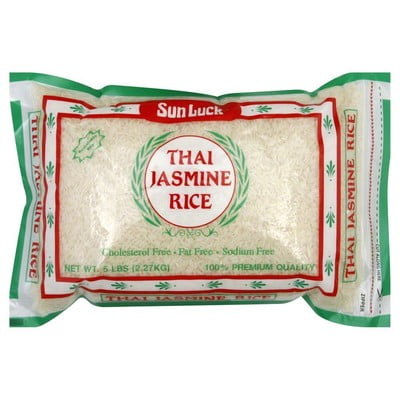 Sun Luck Jasmine Rice 5 lb (Pack of 6) - Walmart.com