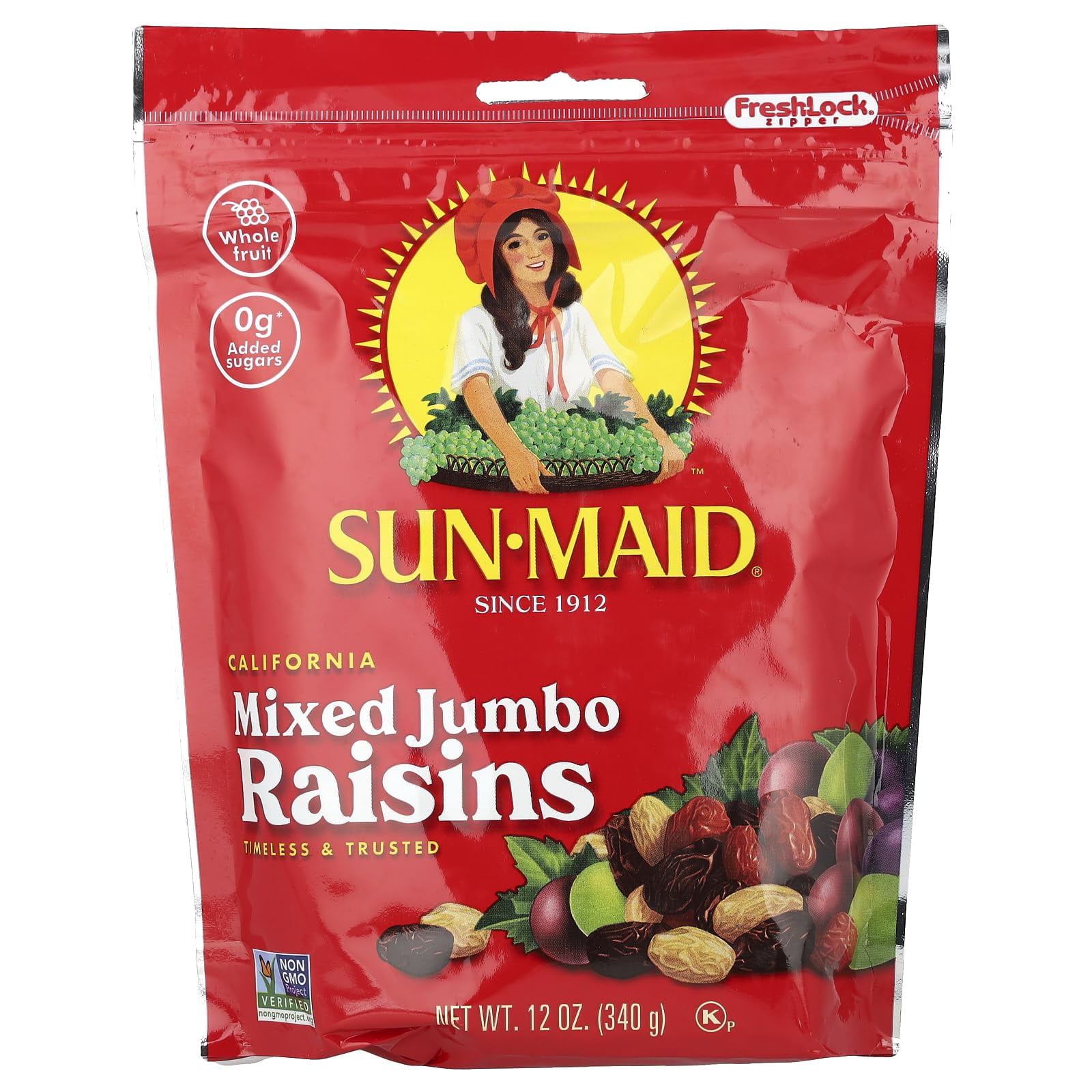Sun-Maid Raisin Jumbo Mixed AKF18 - Walmart.com