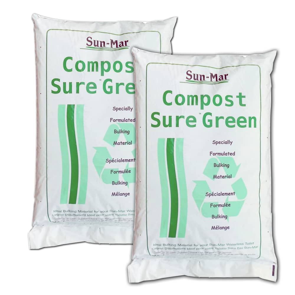 Sun-Mar Compost Sure 8lb Peat Moss and Hemp Mix for Composting Toilets ...