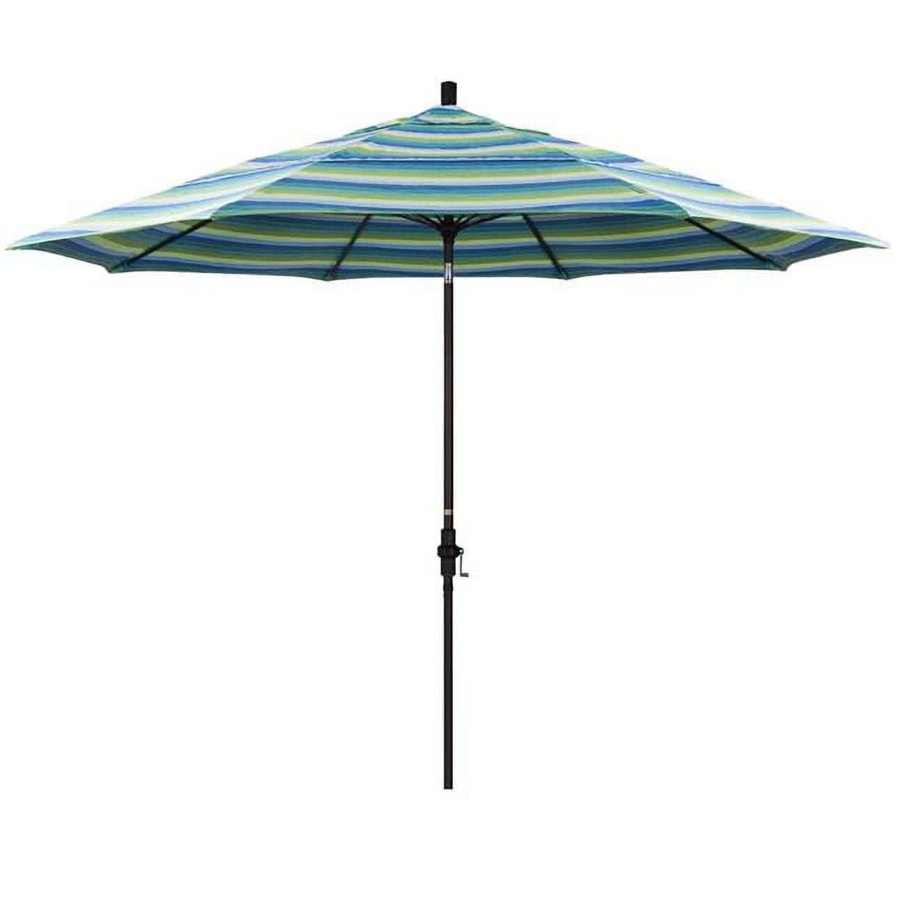 Sun Master Bronze Patio Umbrella - Seville Seaside - 11 ft. x 8 Ribs ...