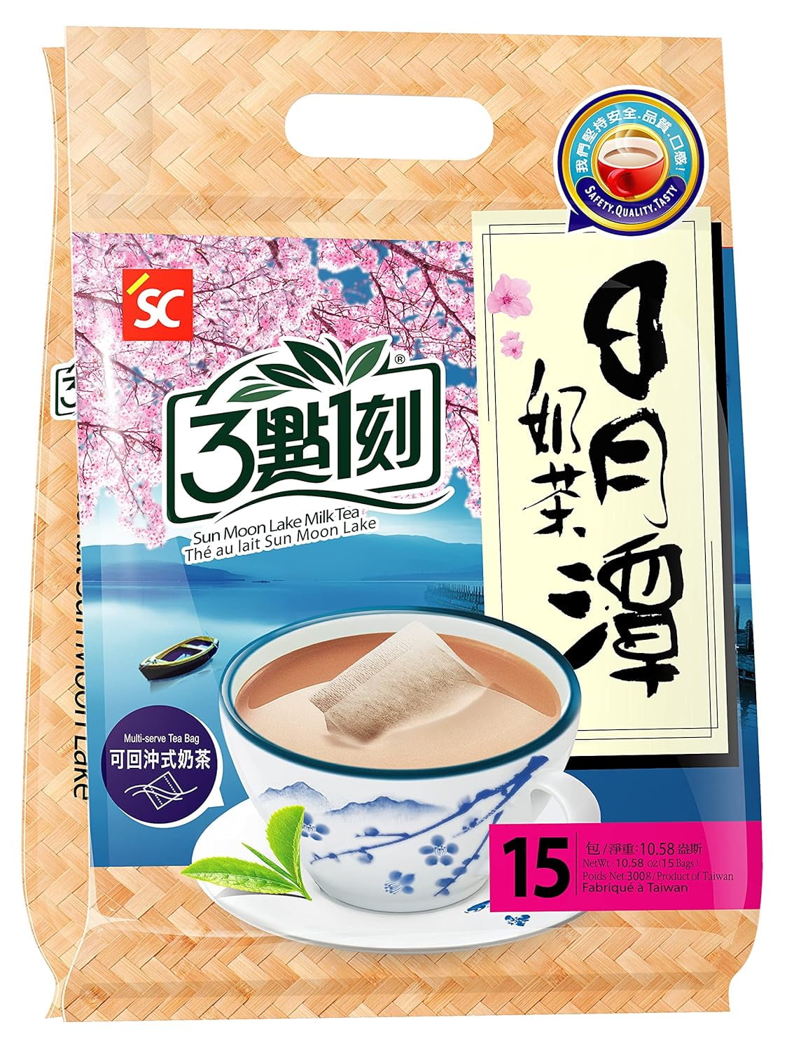 Sun Moon Lake Milk Tea (Multi-server Tea Bag x 15 package) (Sun Moon ...
