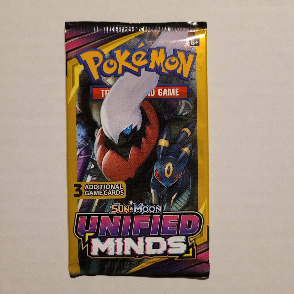 Pokemon Sun & Moon Unified Minds 3-Card Booster Pack - Walmart.com