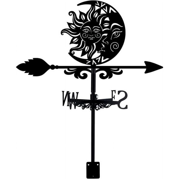 Crow Weather Vane Weather Vanes Animal Weathervane Roof Mount Wind Vane ...