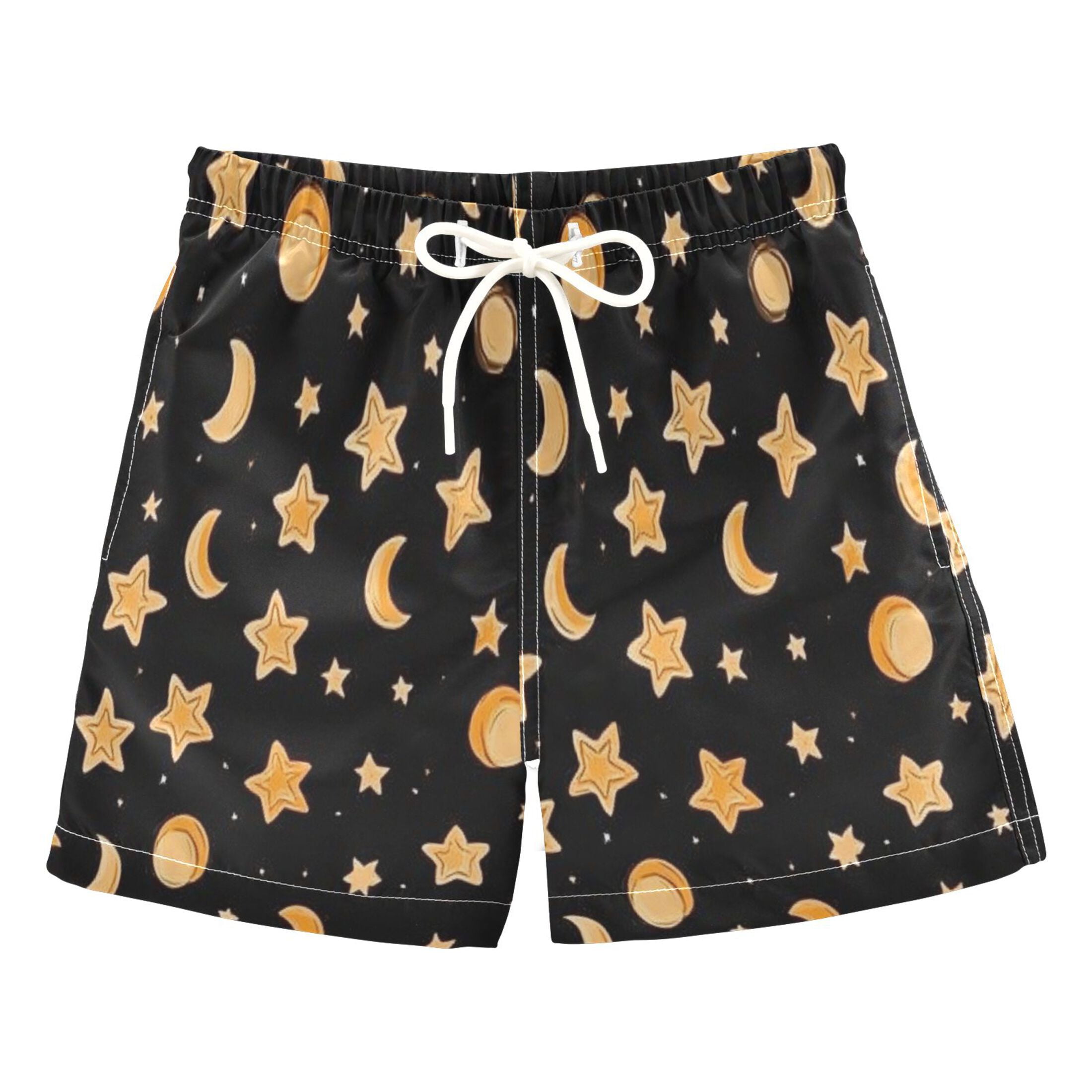 Sun Moon and Stars Boys' Swim Trunks Beach Pool Shorts Quick Dry Soft ...