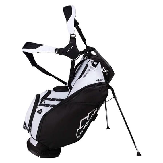 Sun Mountain Golf 4.5LS VLO Stand Bag Black/White - Walmart.com