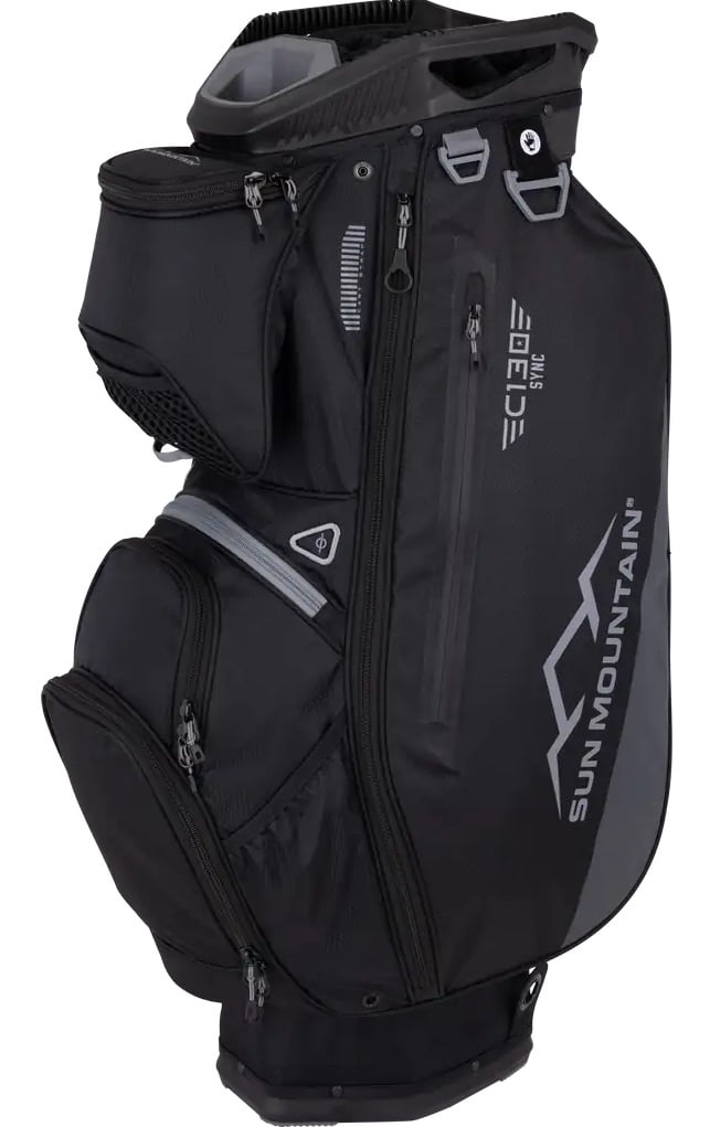 Sun Mountain Golf C-130 Sync Cart Bag Black - Walmart.com