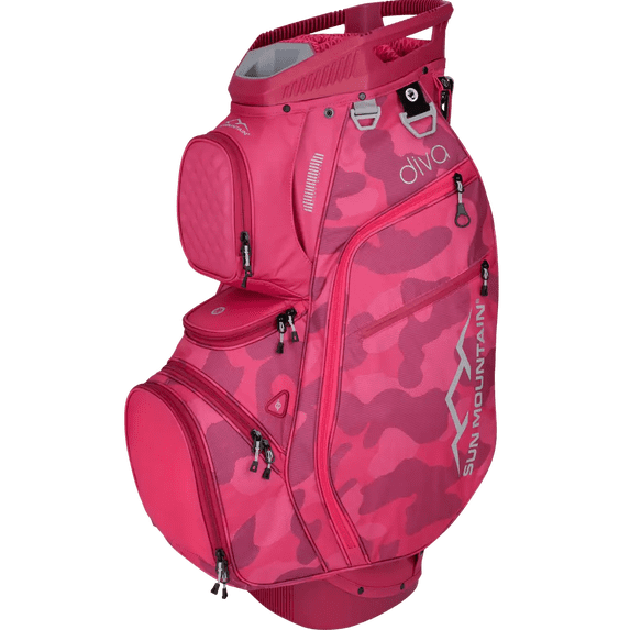 Sun Mountain Golf Ladies Diva Cart Bag Rose/Pink Camo - Walmart.com