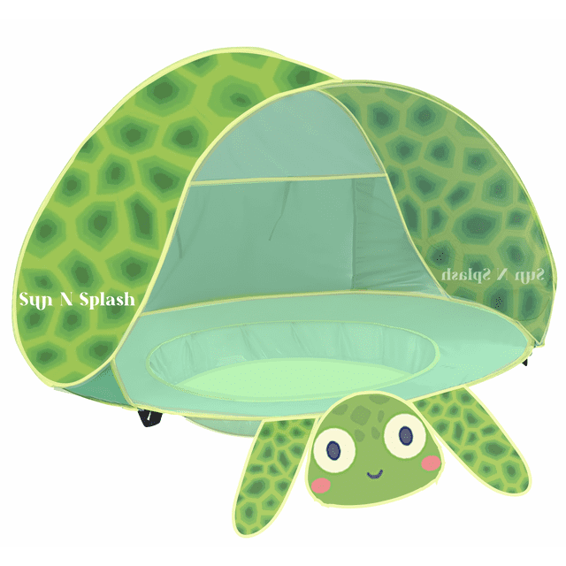 Sun N Splash Baby Tent Pool Turtle - Walmart.com