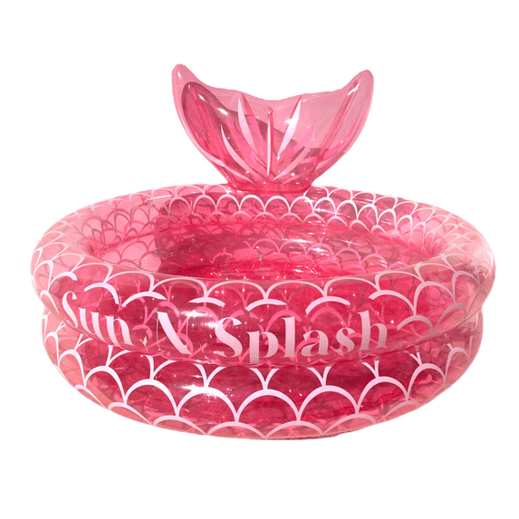 Sun N Splash Mermaid Pool Pink Inflatable Kids - Walmart.com