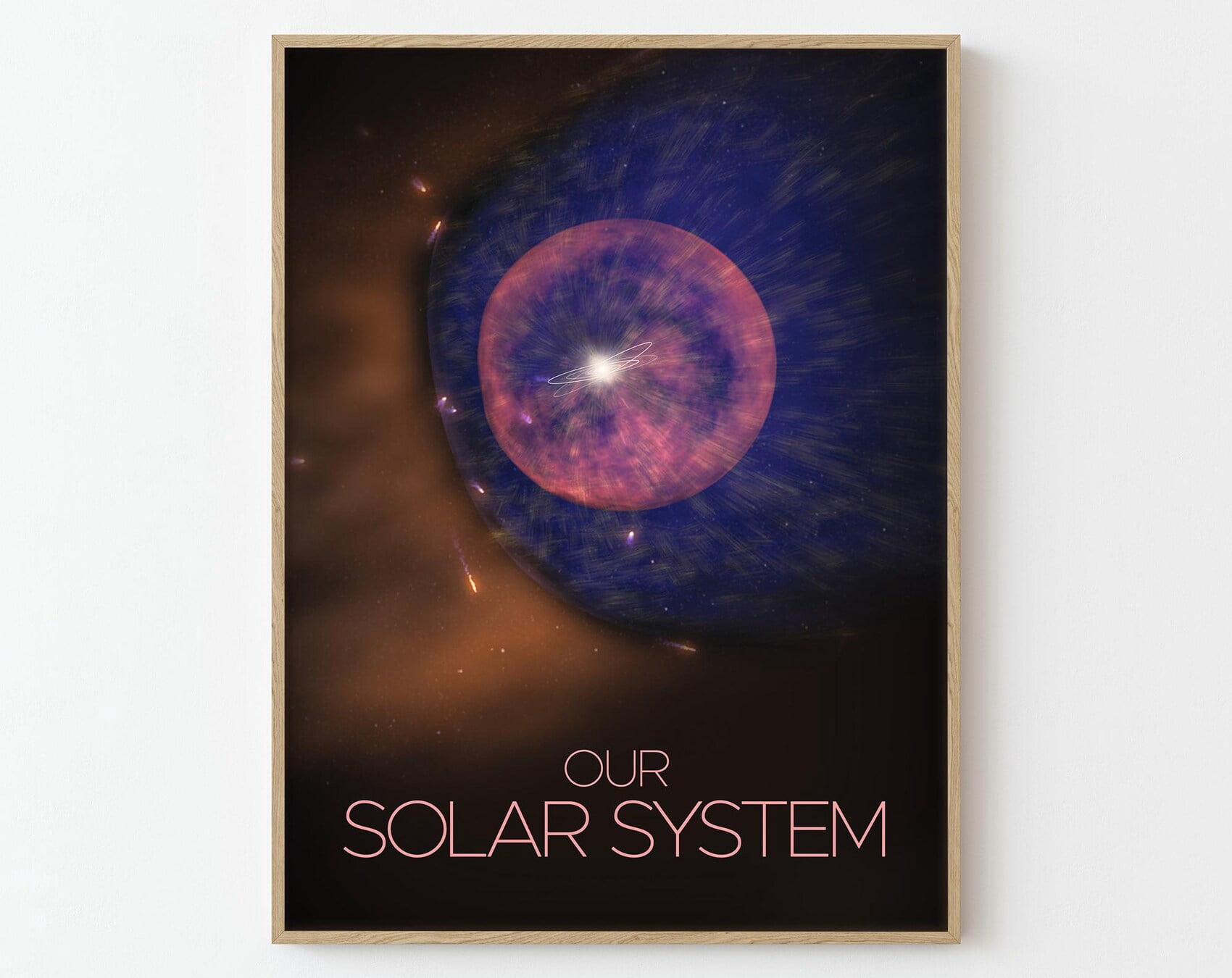 Sun NASA Space Travel Poster Print | Stars Planets Universe Cosmos ...
