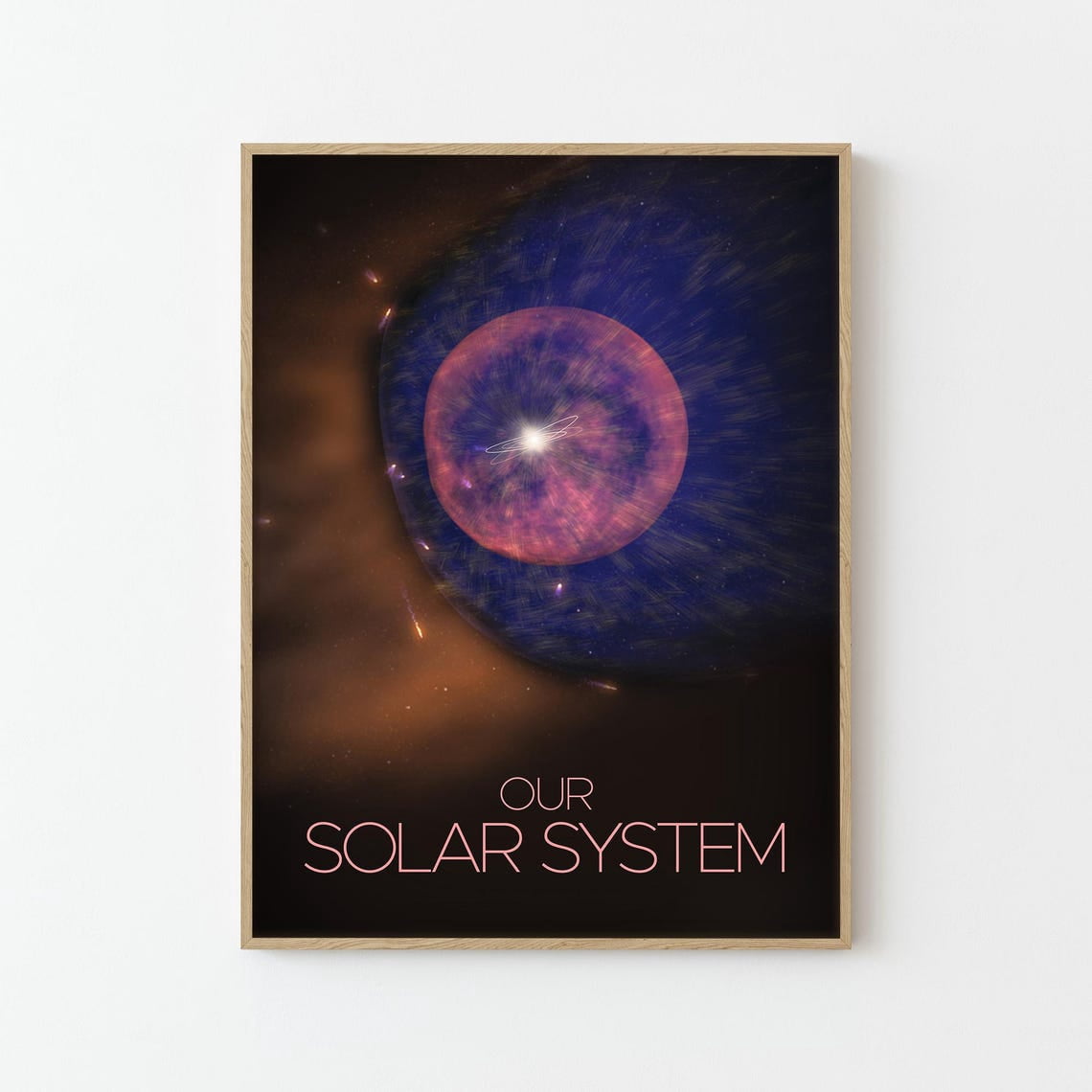 Sun Nasa Space Travel Poster Print Stars Planets Universe Cosmos ,Decor ...