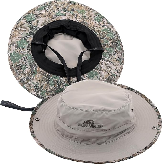 Sun Ninja Bucket Hat for Men & Women, Cooling Bucket Hats with ...