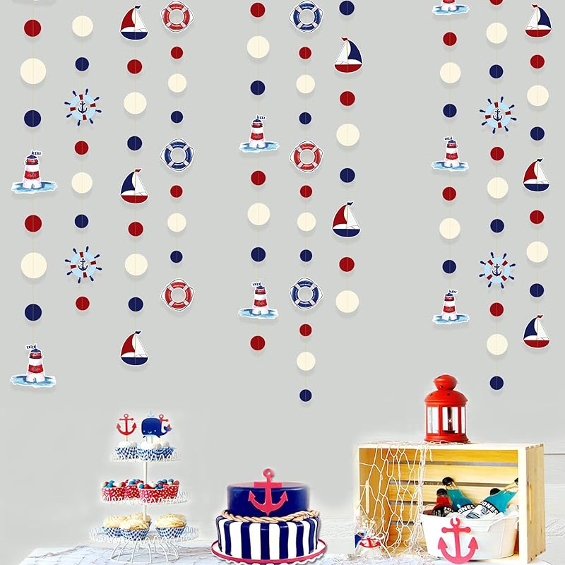 Sun Party Decorations Boho Sun Polka Dot Garland Streamer Ombre Orange ...