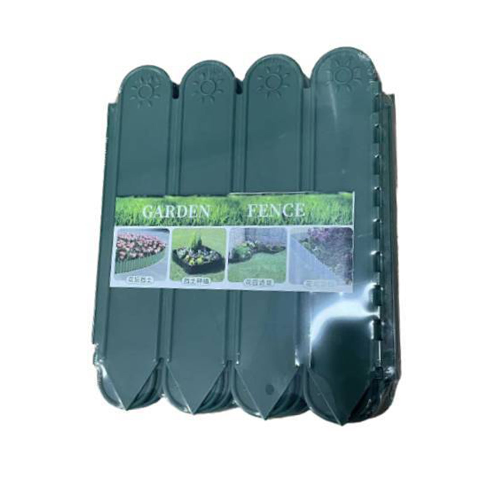 Sun Pattern Plant Fence Card Slot Design, Bending-Resistant, Stackable ...