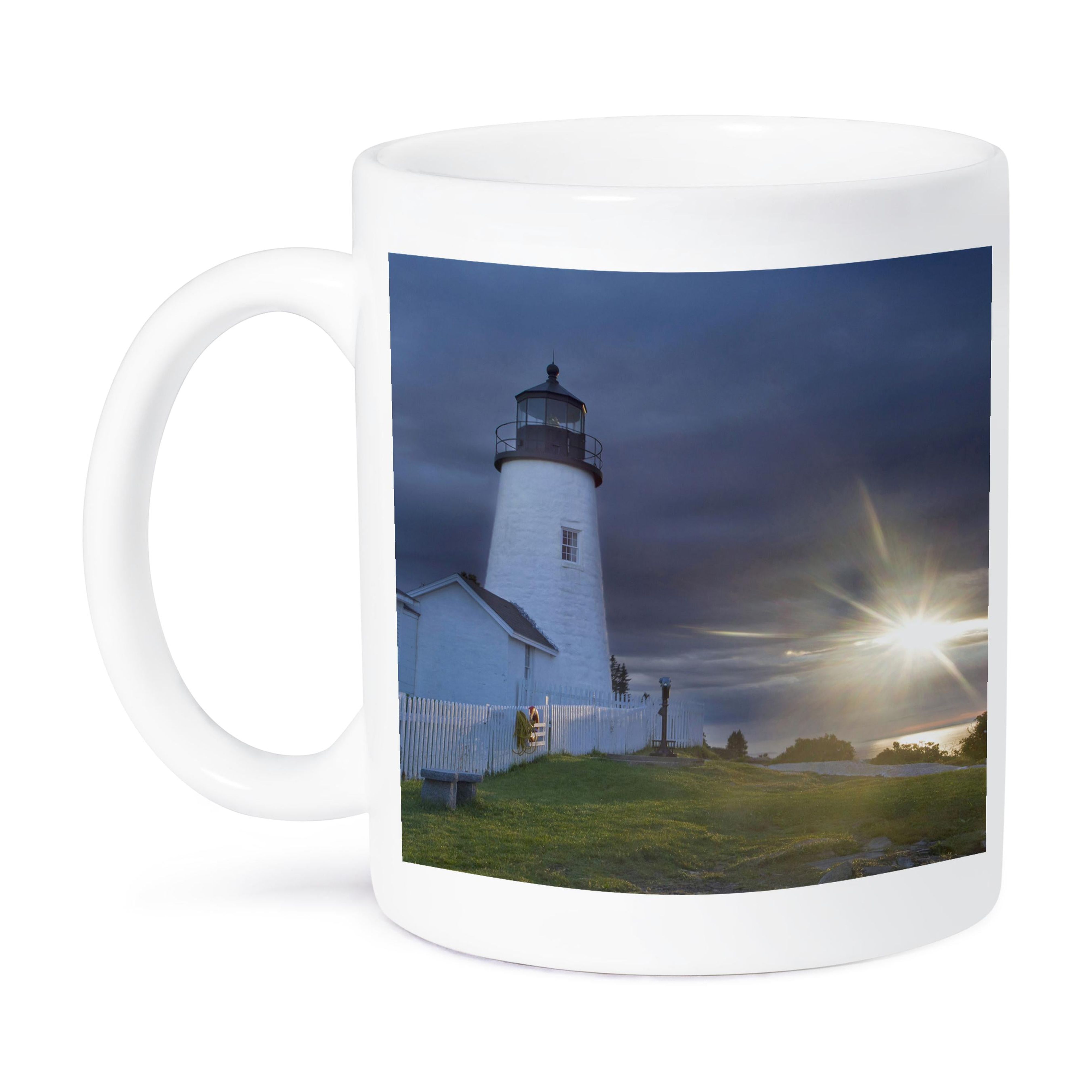 3dRose, Sun, Pemaquid Point Lighthouse, New Harbor, Maine - US20 ...