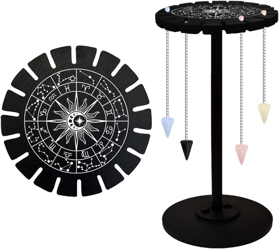 Sun Pendulum Display Stand Crystal Display Shelf Divination Pendulum ...