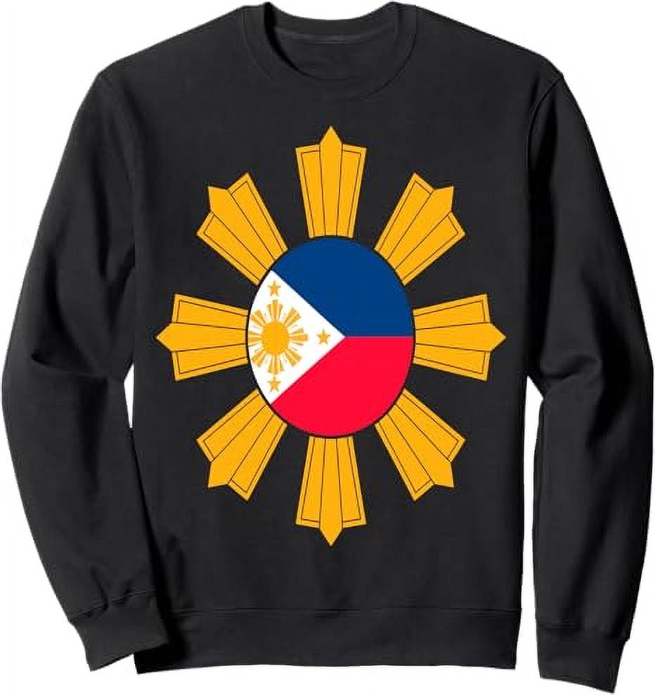 Sun Pinoy Filipino Philippine Flag Sweatshirt - Walmart.com