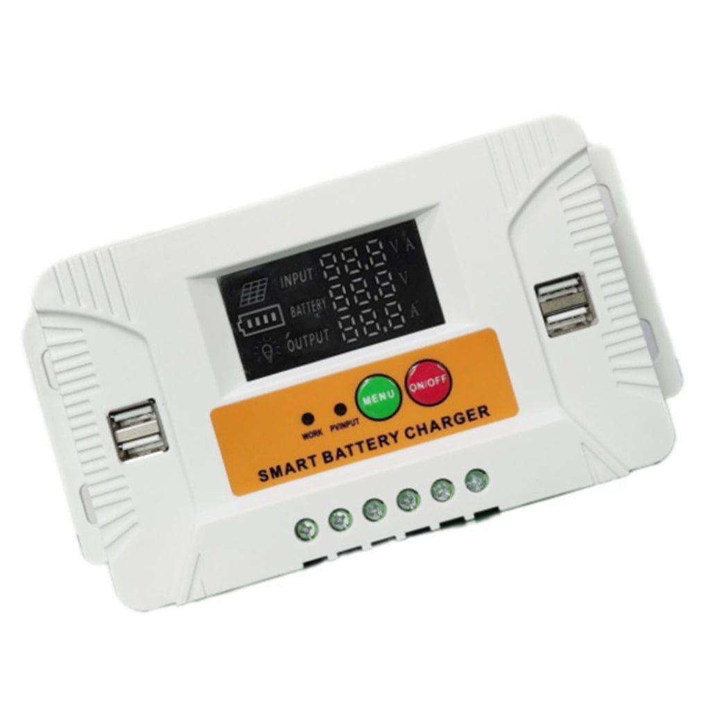 Sun Power Charge Controllers ABS Build LCD Screen for Off Cabin Marine ...