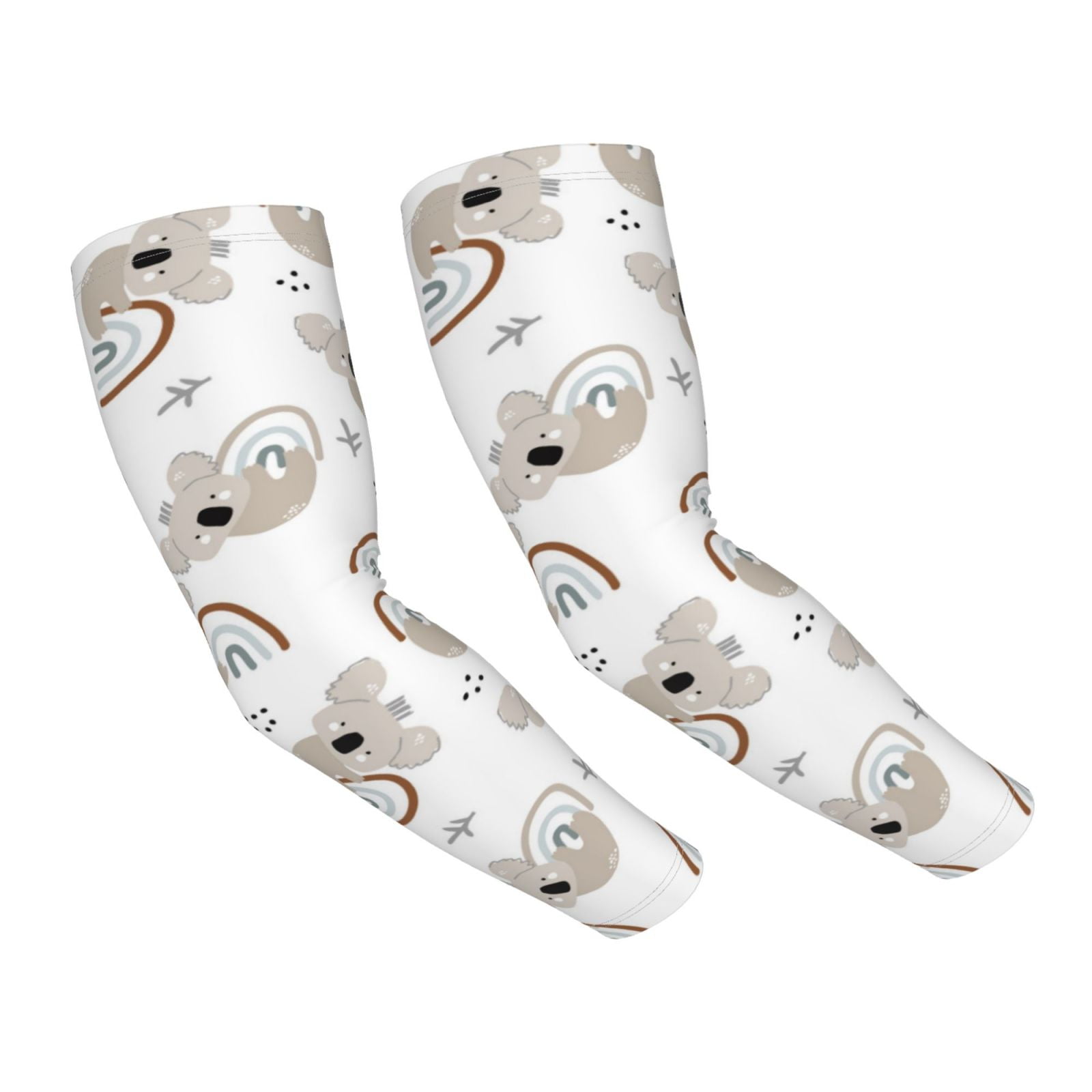 Sun Protection Arm Sleeves For Men Women, Cartoon Koala Sleeves To ...