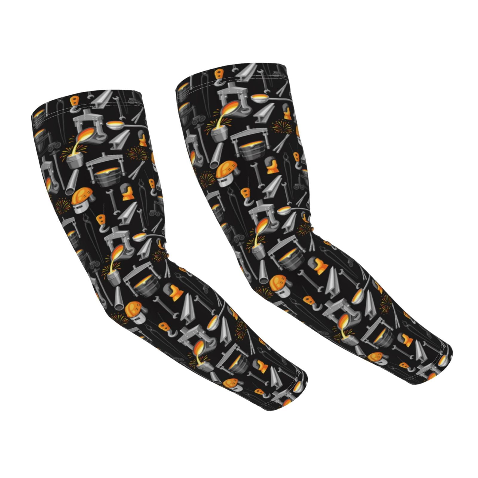 Sun Protection Arm Sleeves For Men Women, Construction Tools Sleeves To ...
