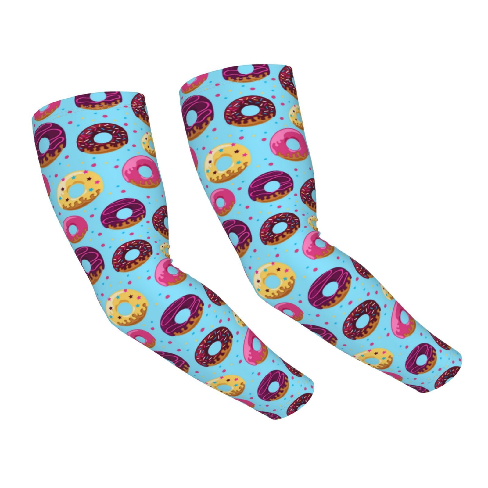 Sun Protection Arm Sleeves For Men Women, Donuts Sleeves To Cover Arms ...