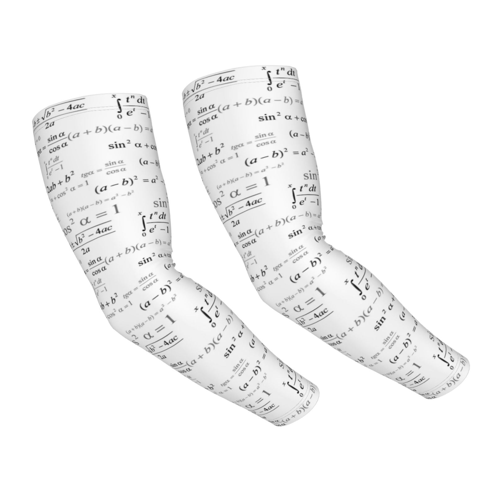 Sun Protection Arm Sleeves For Men Women, Equation Formula Math Sleeves ...