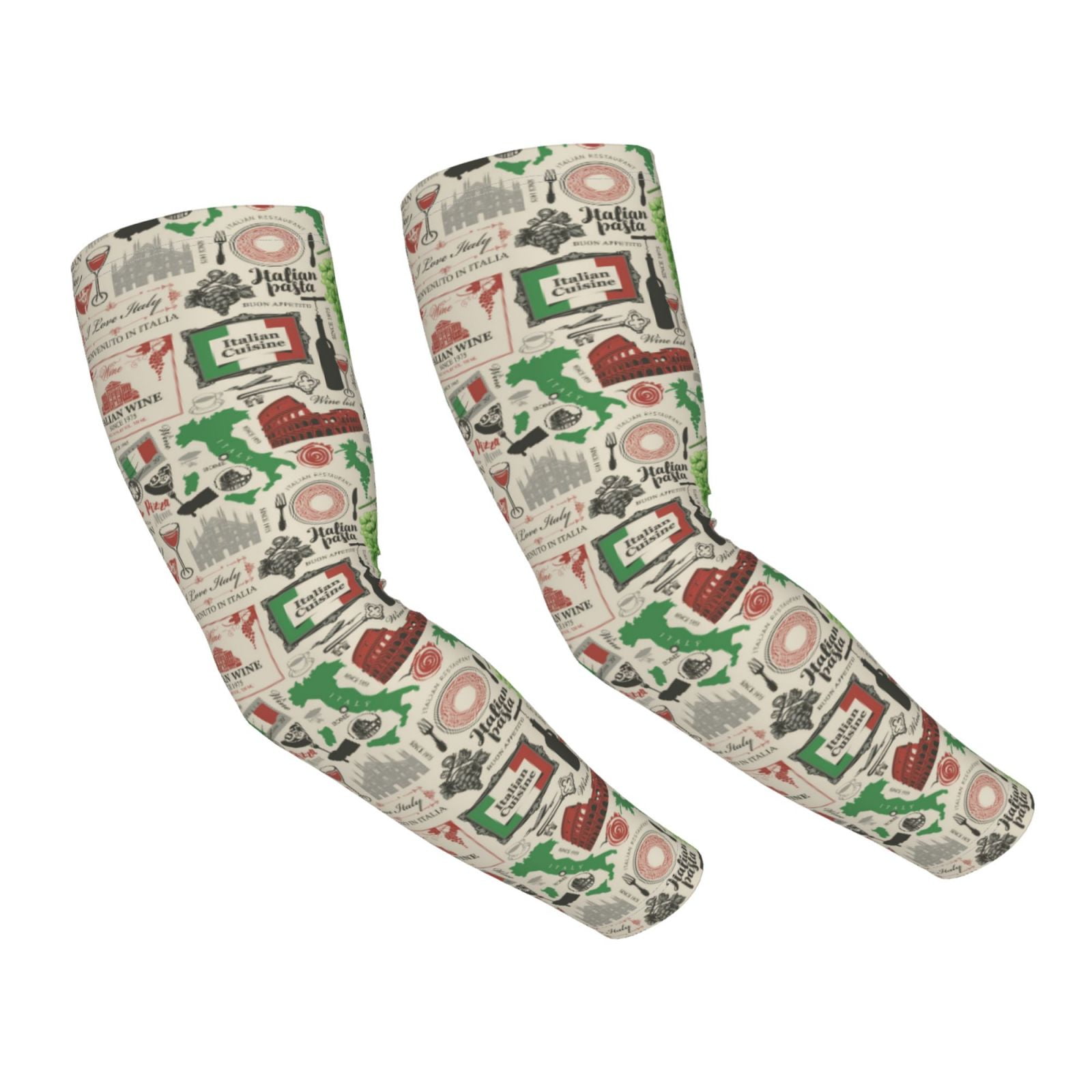 Sun Protection Arm Sleeves For Men Women, Grape Stamp Pattern Sleeves ...