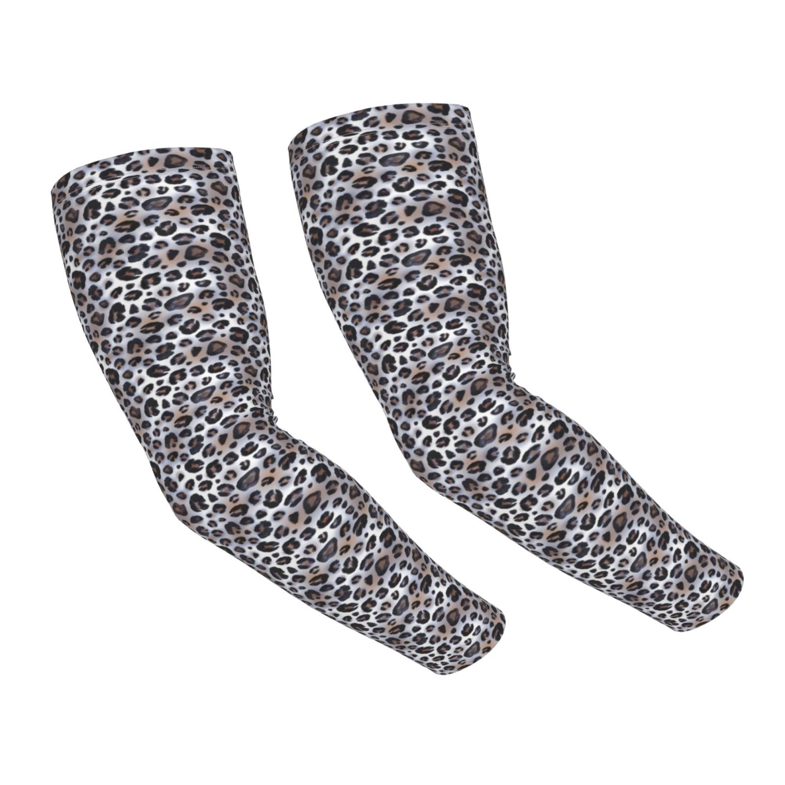 Sun Protection Arm Sleeves for Men Women, Leopard print fashion Sleeves ...
