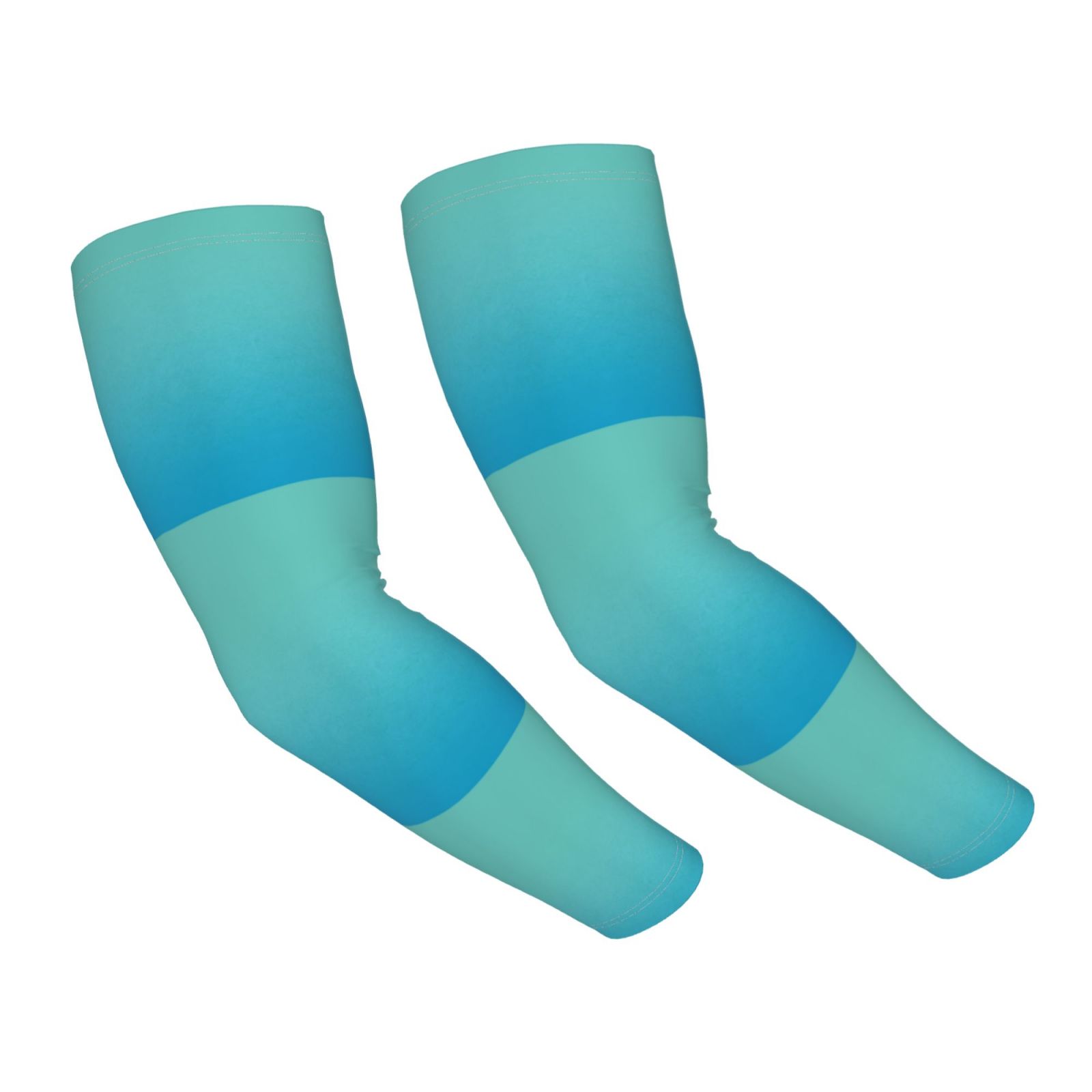 Sun Protection Arm Sleeves for Men Women, Teal Turquoise Sleeves to ...