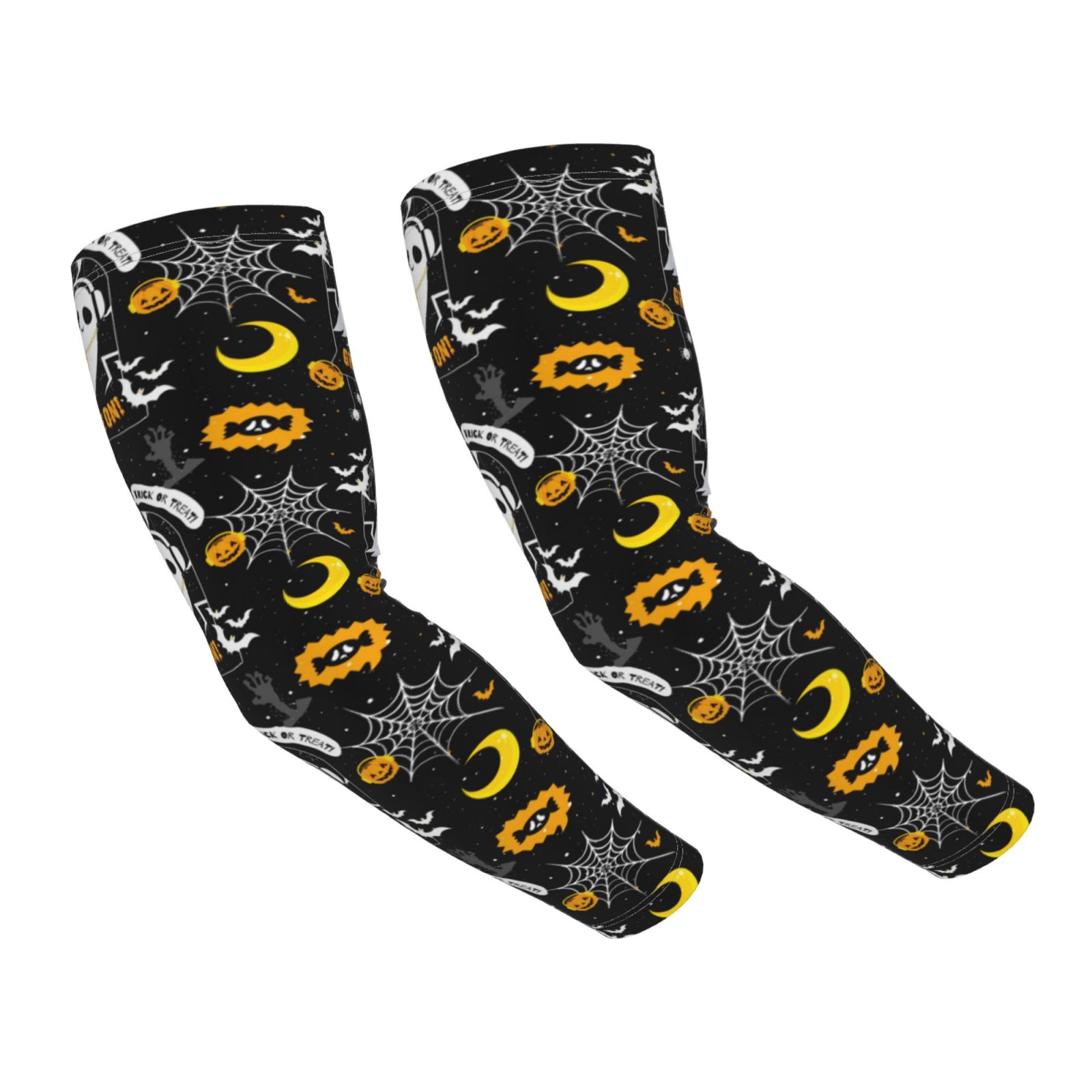 Sun Protection Arm Sleeves for Men Women, ghost_groove_pattern Sleeves ...