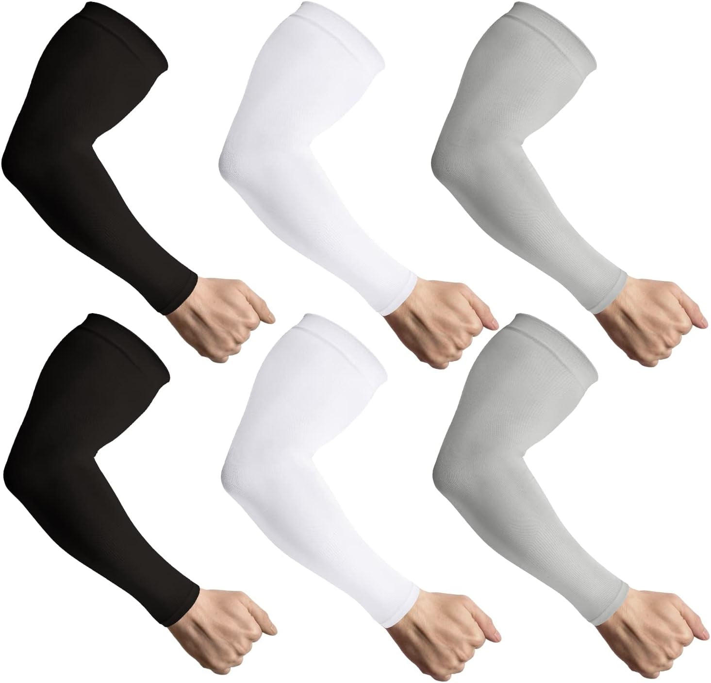 Sun Protection Cooling Arm Sleeves for Men &Women,Compression Sleeves ...