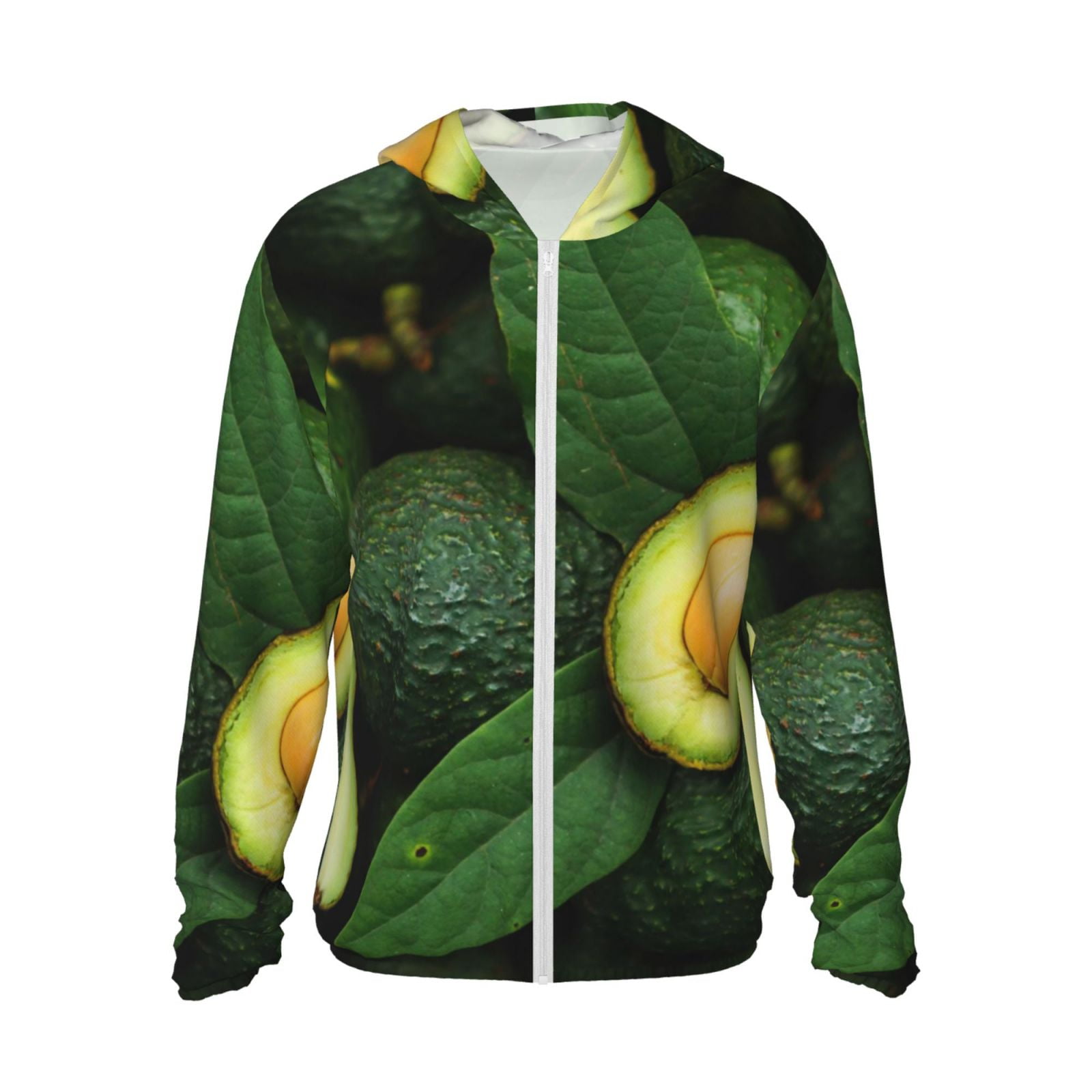Sun Protection Shirts For Men/Women, Fresh Avocados Long Sleeve Fishing ...