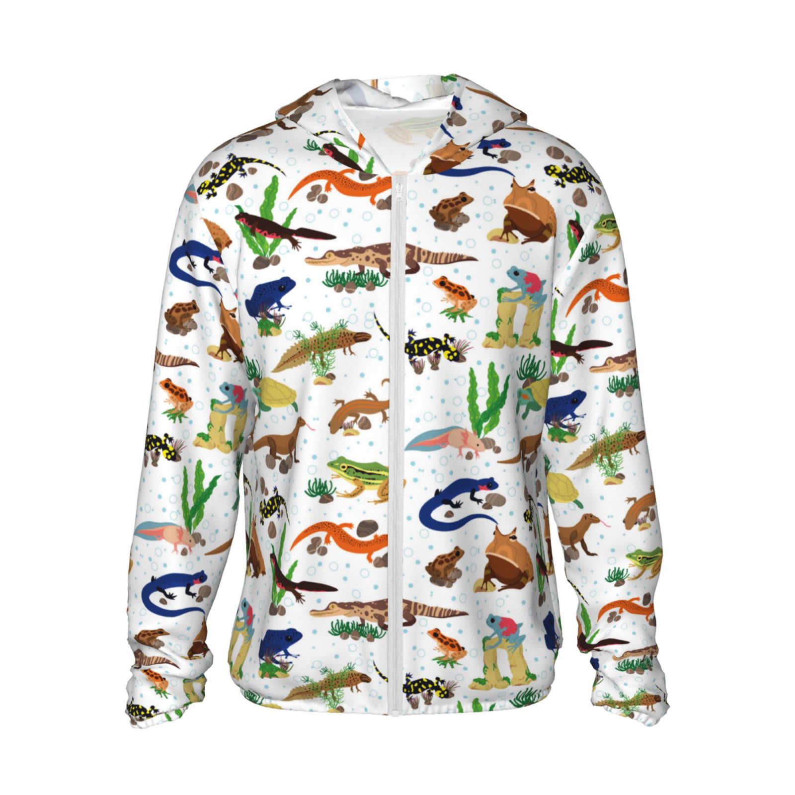 Sun Protection Shirts For Men/Women, Frog Turtle Newt Lizard Seaweed ...