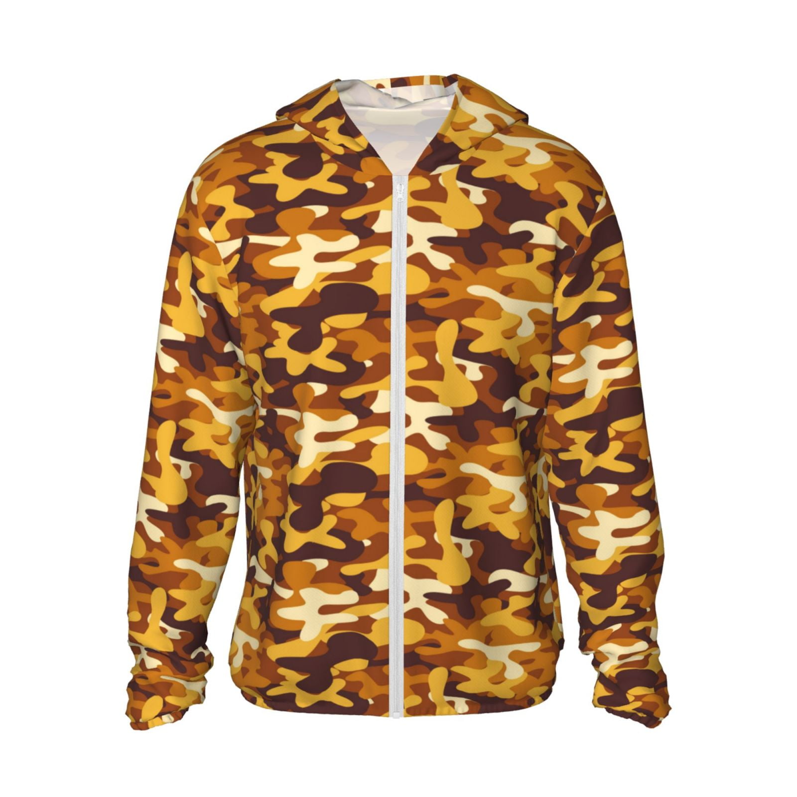 Sun Protection Shirts for Men/Women, Desert Camouflage Long Sleeve ...