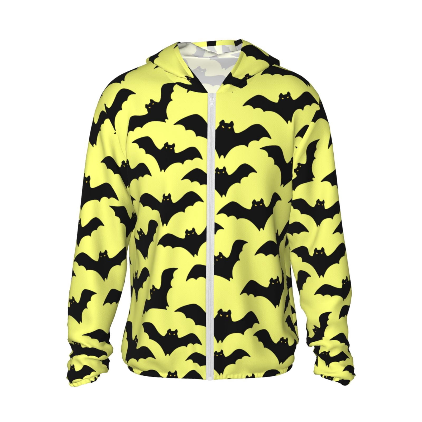 Sun Protection Shirts for Men/Women, funny cartoon bats Halloween ...