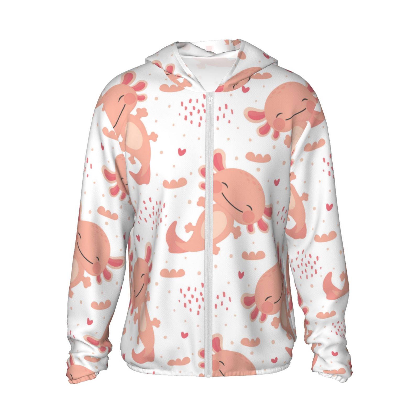 Sun Protection Shirts for Men/Women - kawaii axolotl cute cartoon Long ...