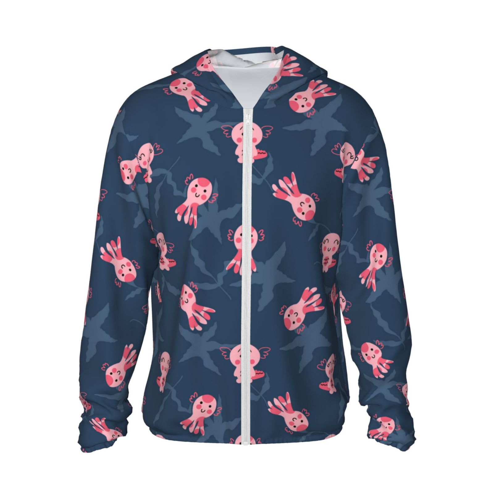 Sun Protection Shirts for Men/Women - octopus Axolotl funny Long Sleeve ...