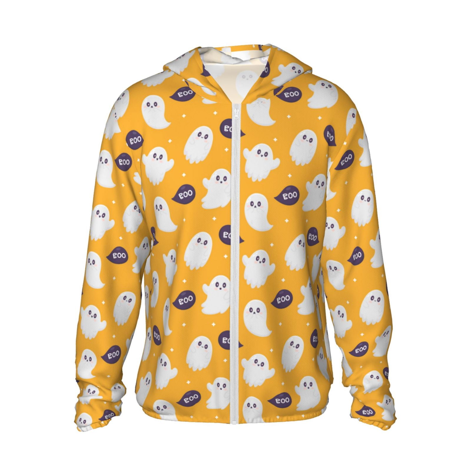 Sun Protection Shirts for Men/Women - spooky halloween cute Long Sleeve ...