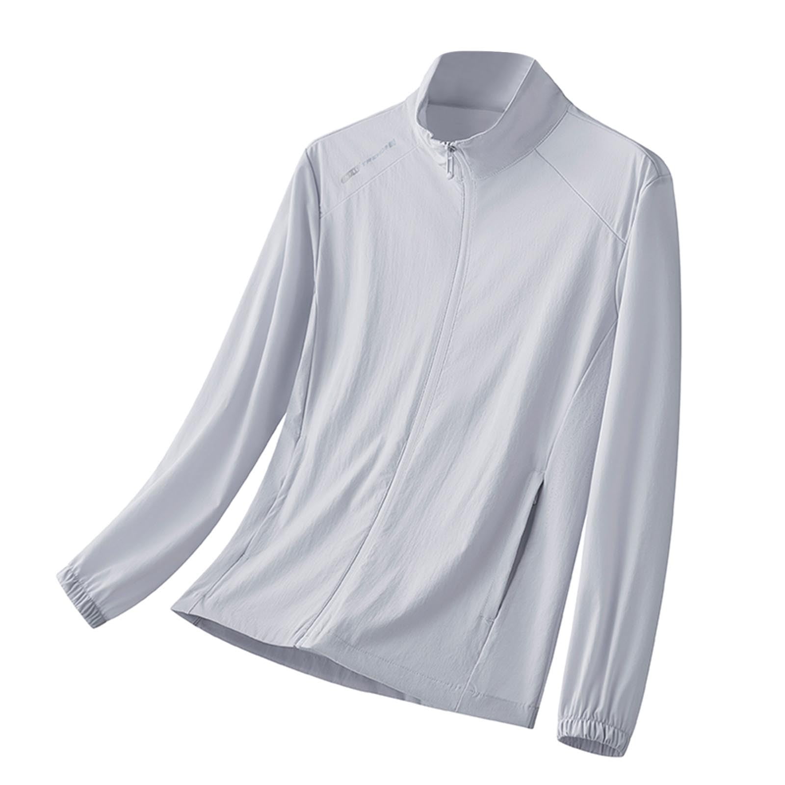 Sun Protection Tops for Mens Summer Rash Guard UV Spf Tee Shirts Sun ...