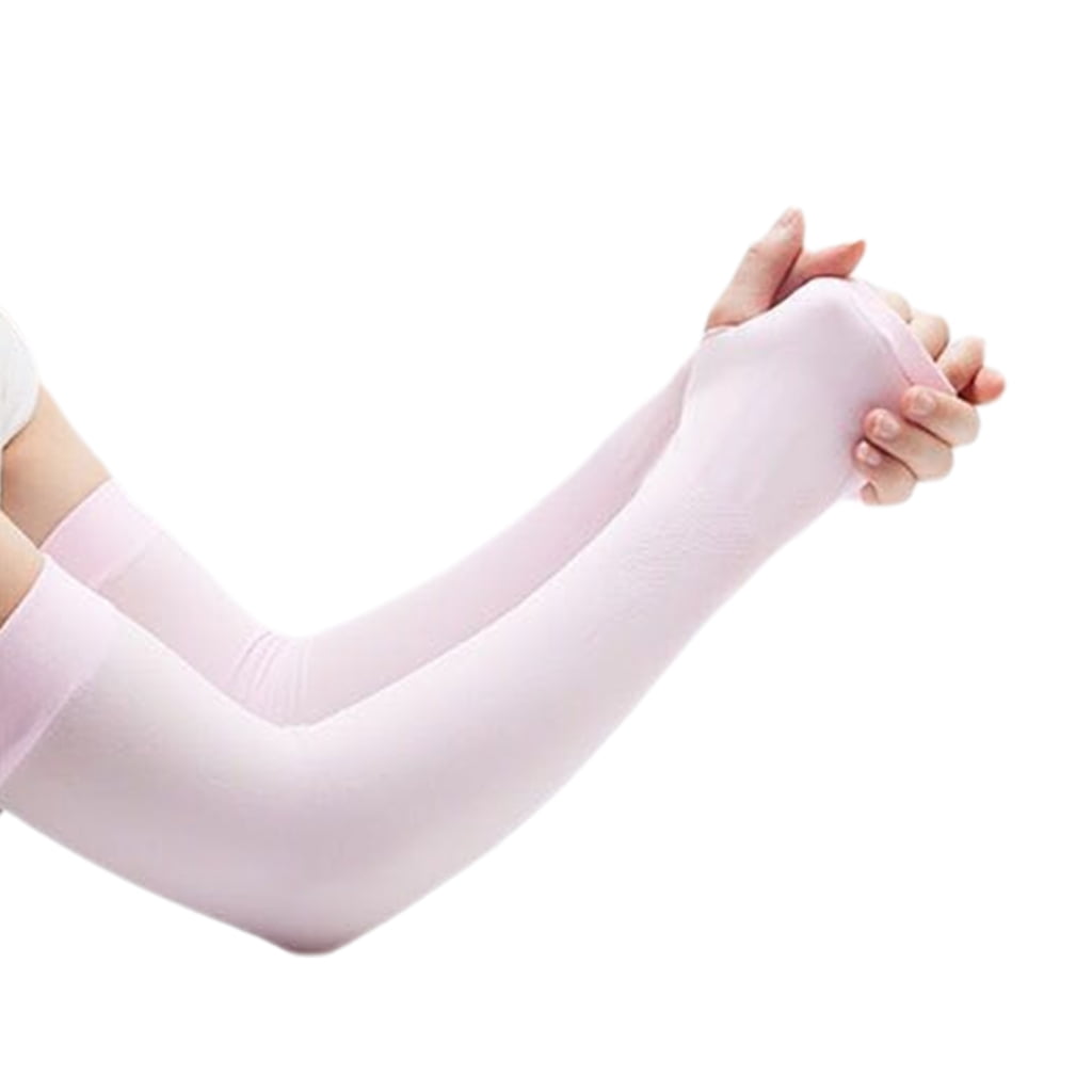 Sun Protections Cooling Arm Cover Sunscreens Sleeves Driving Fingerless ...