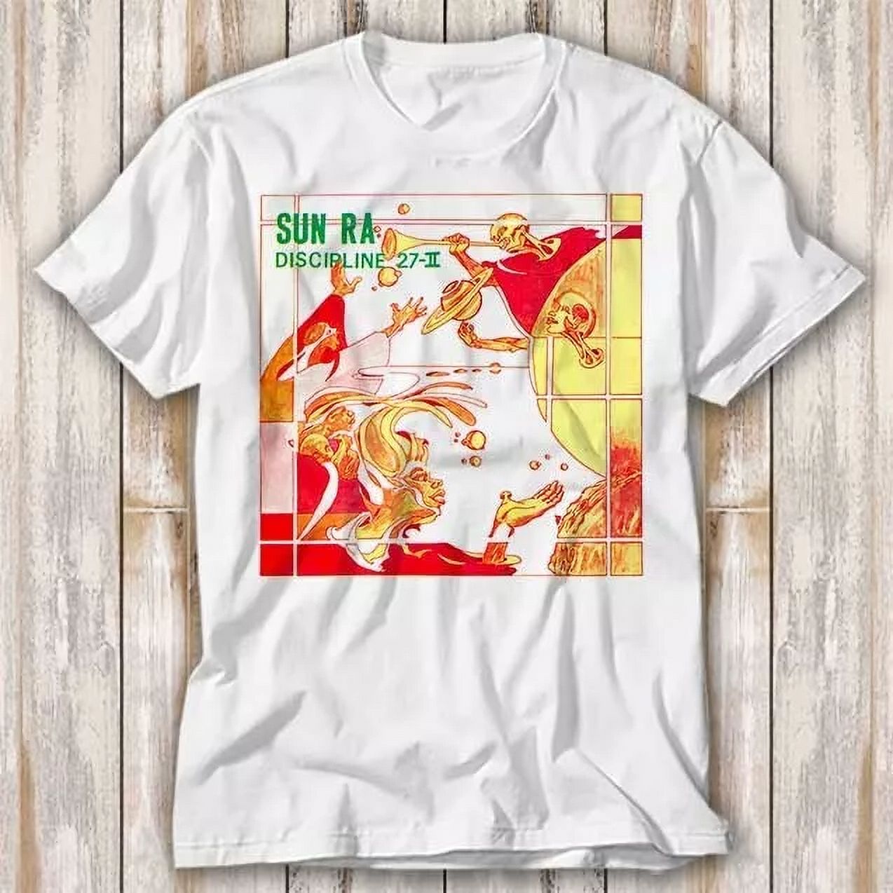 Sun Ra Discipline 27 II Jazz Band T Shirt Top Tee Unisex 4234 - Walmart.com