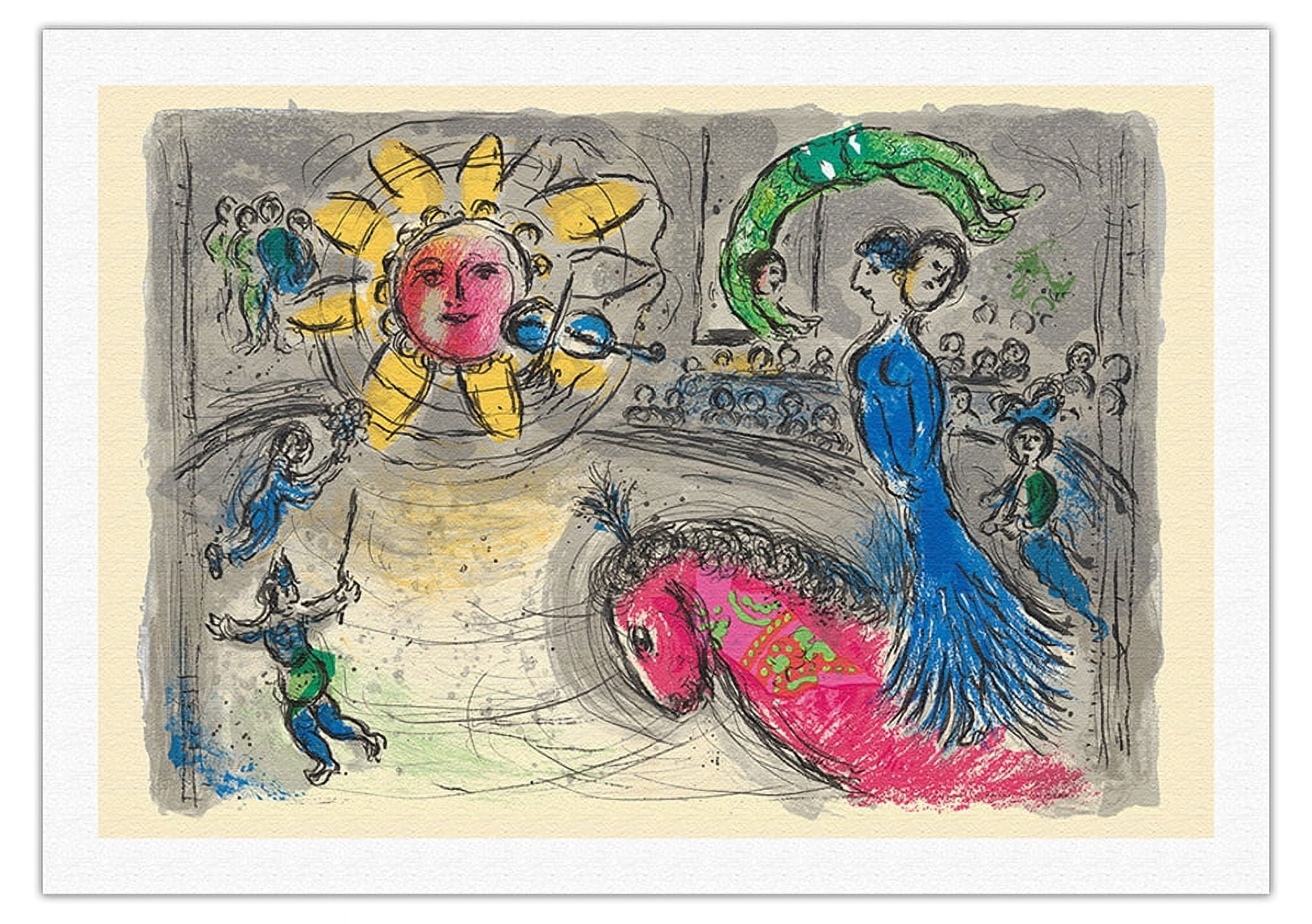 Sun At The Red Horse Circus (Soleil Au Cheval Rouge) - From an Original ...