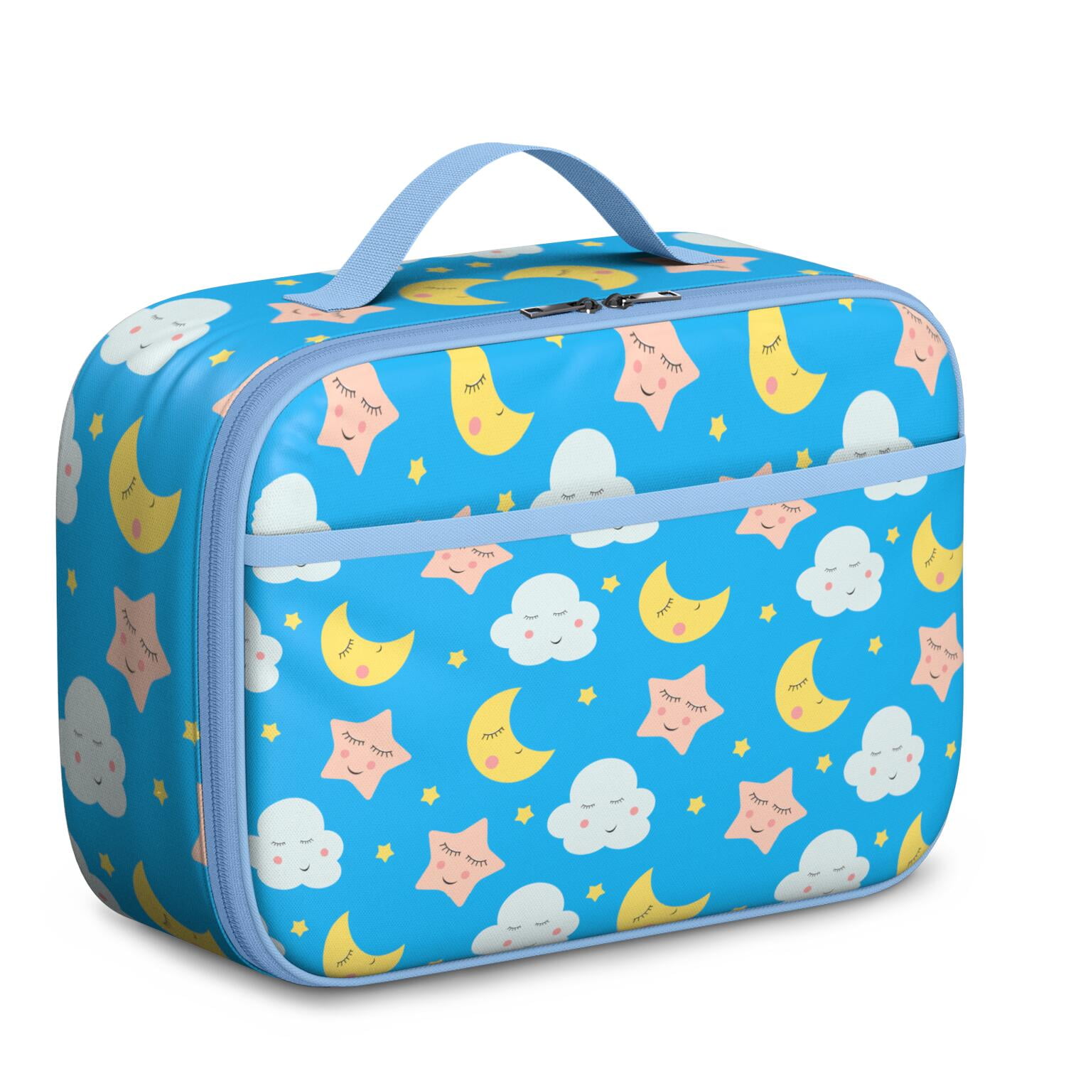 Sun & Rocket Themed Lunch Box Reusable Thermal Insulation Lightweight ...