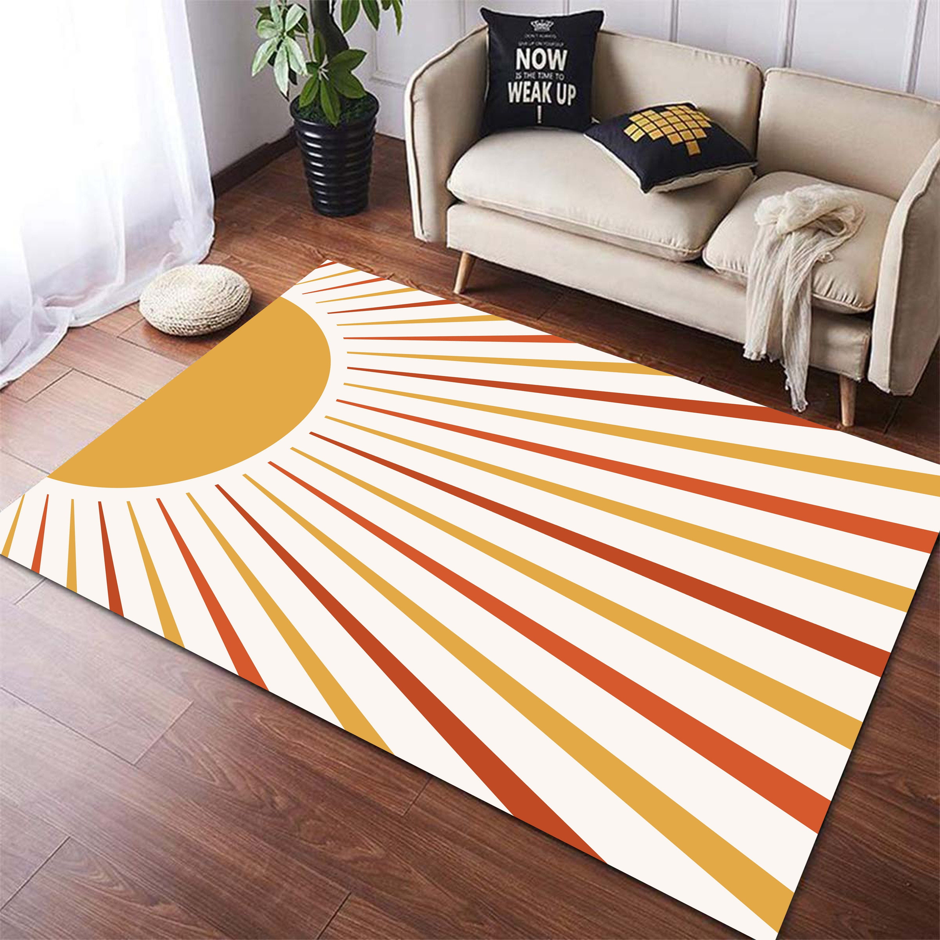 Sun Rug 2x3 ft = 65x95 cm Washable Rug - Walmart.com