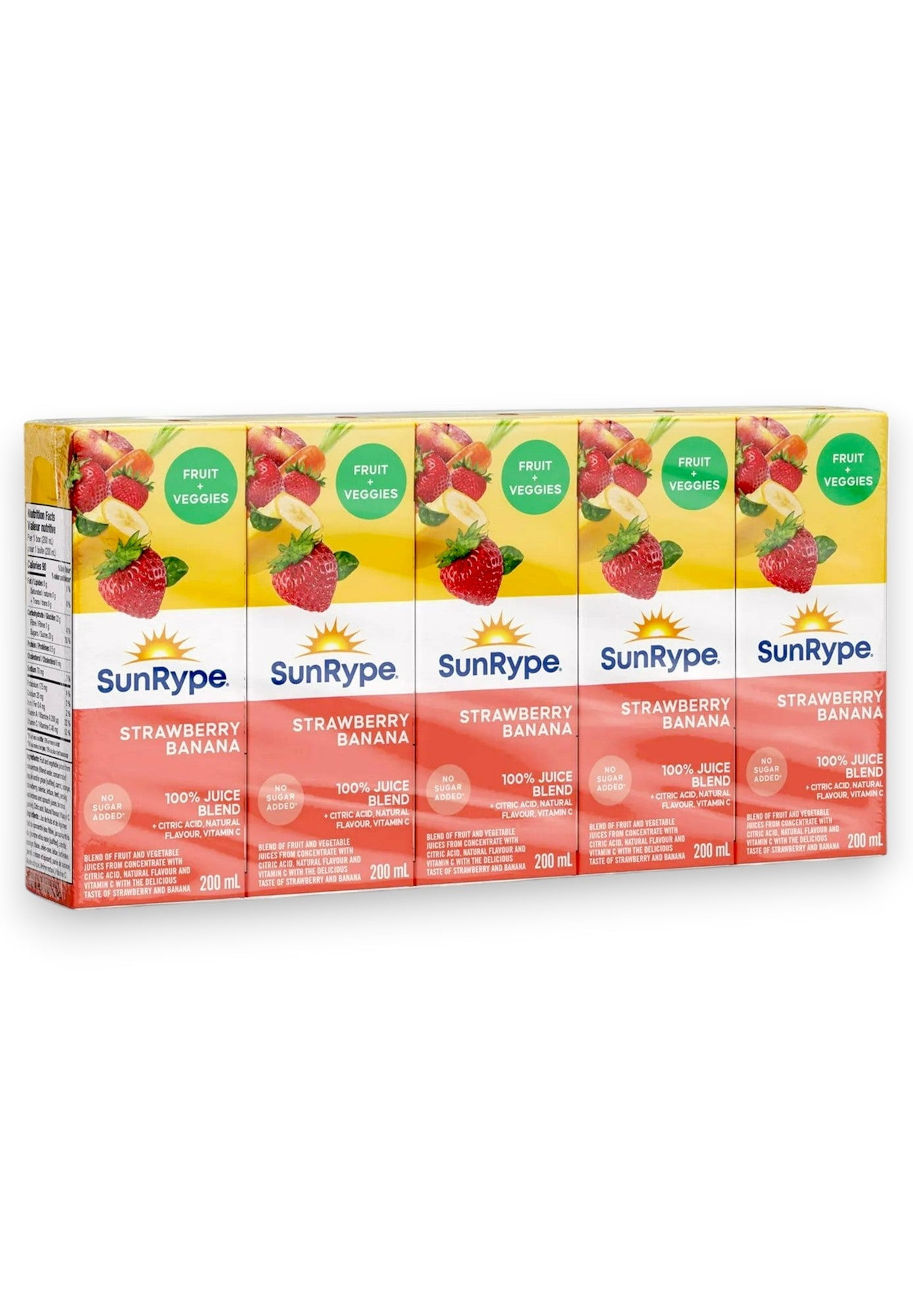 Sun Rype Products SunRype Fruit Plus Veggies 100% Juice, 200 ml ...