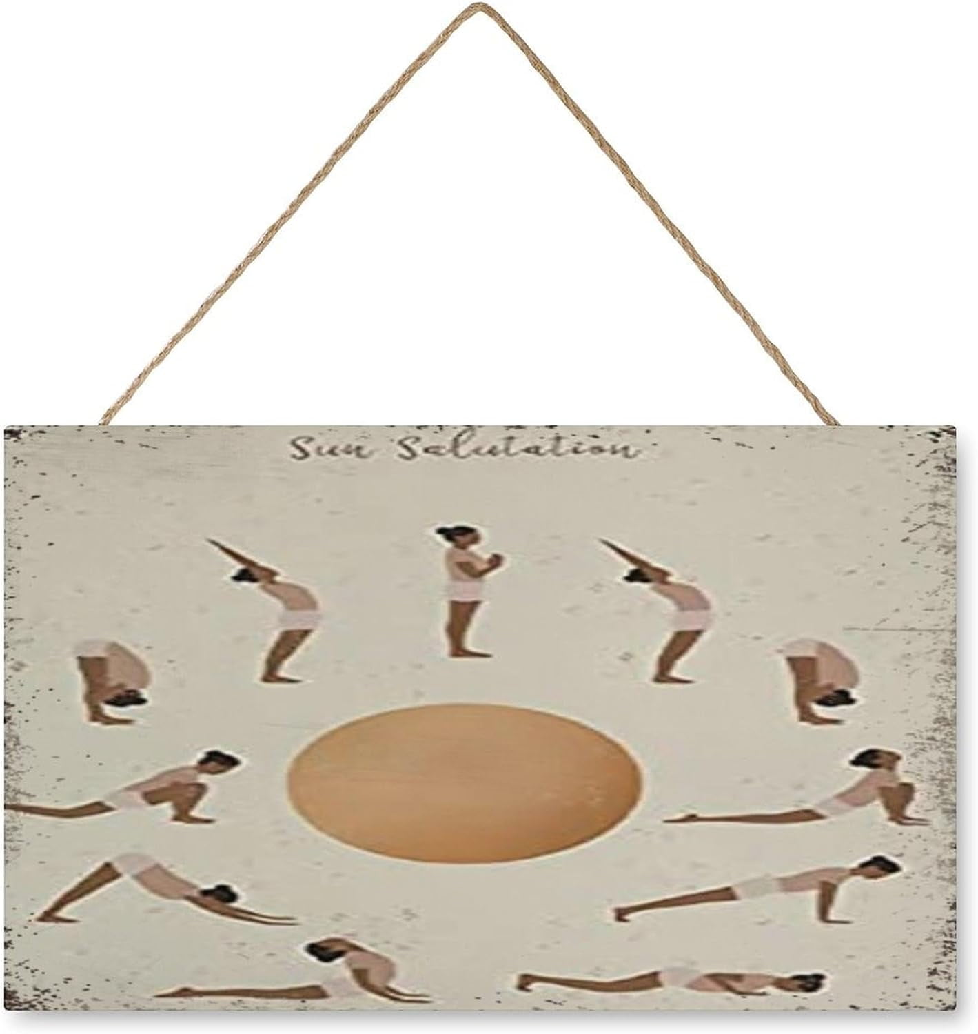 Sun Salutation Poster Yoga Poses Surya Namaskar Yoga Printable Art Yoga ...